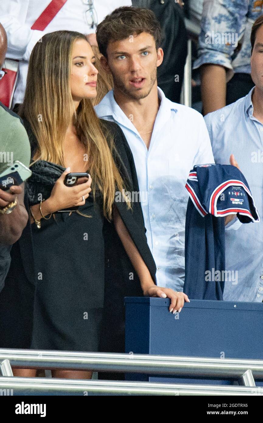 French F1 driver Pierre Gasly and his girlfriend attend the French ...
