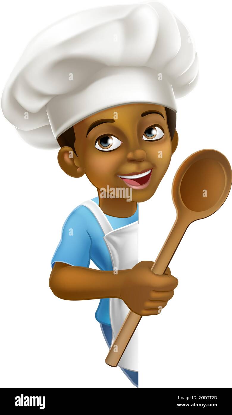Little chef restaurant Stock Vector Images - Alamy