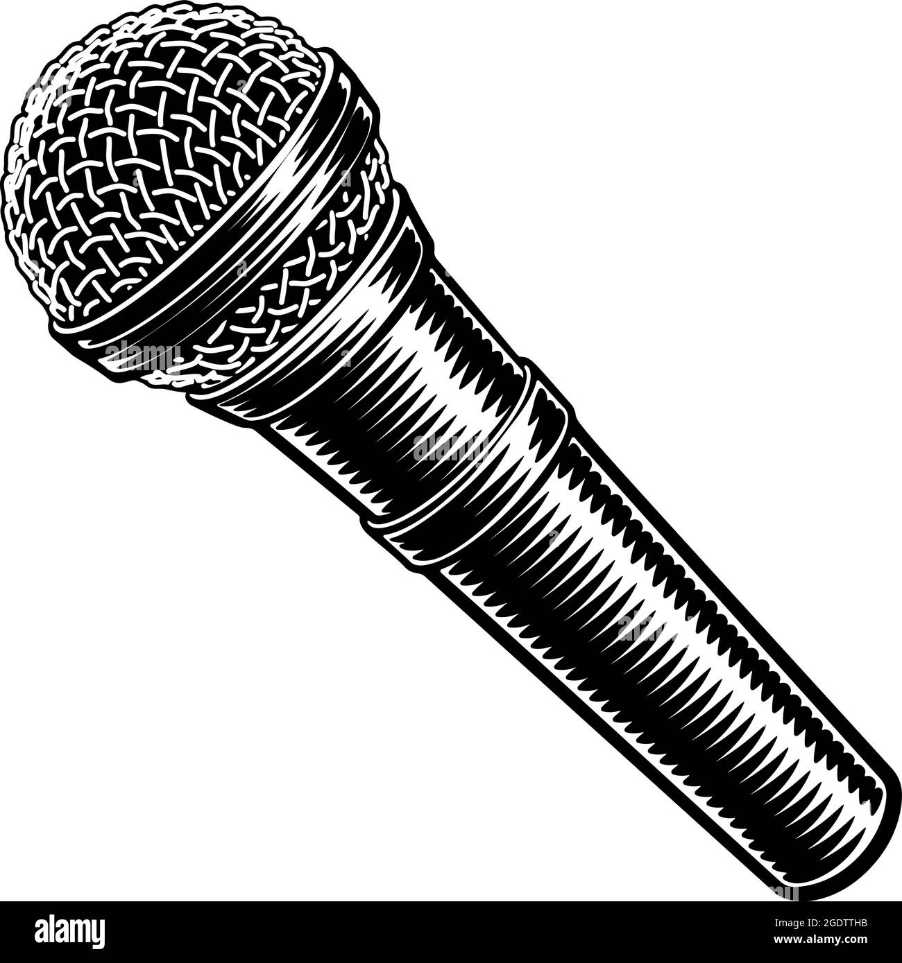Mic vector hi-res stock photography and images - Alamy