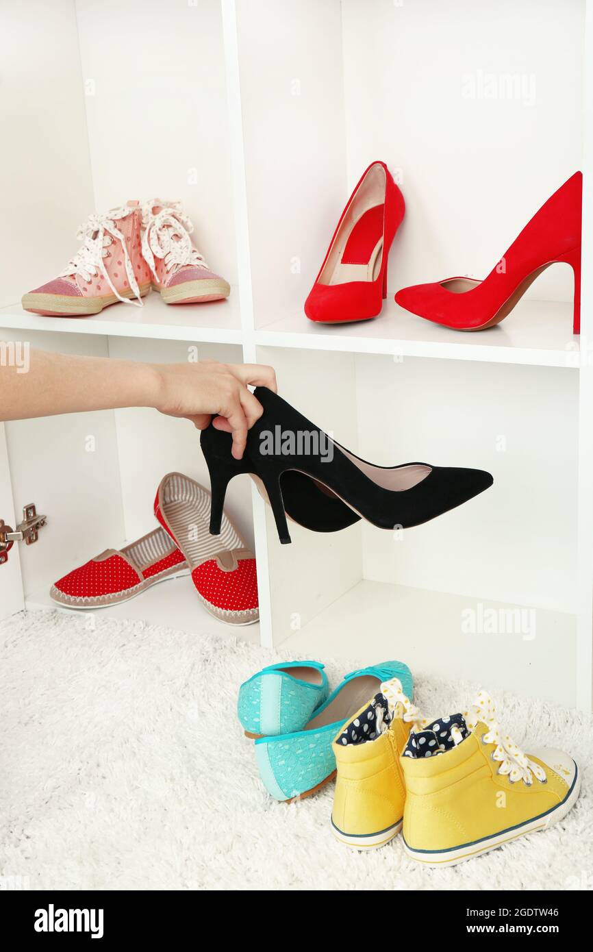 Collection Of Shoes High Resolution Stock Photography and Images - Alamy