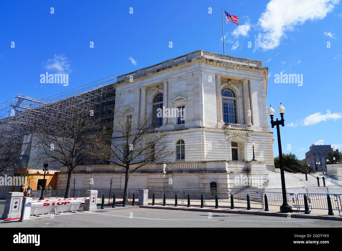 WASHINGTON, DC -2 APR 2021- View of the Russell Senate Office Building ...