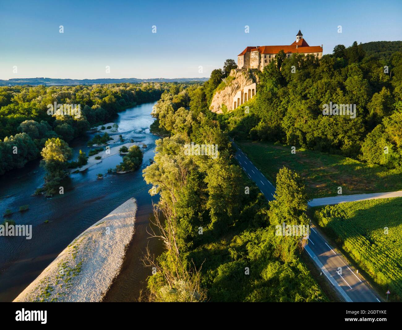 Medieval Borl Castle in Slovenia. Gestapo Prison During the World War ...