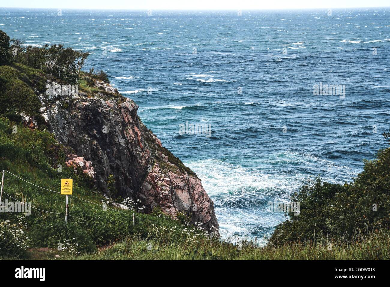 Landscape photo of seaside, ocean, sea and cliff Stock Photo - Alamy