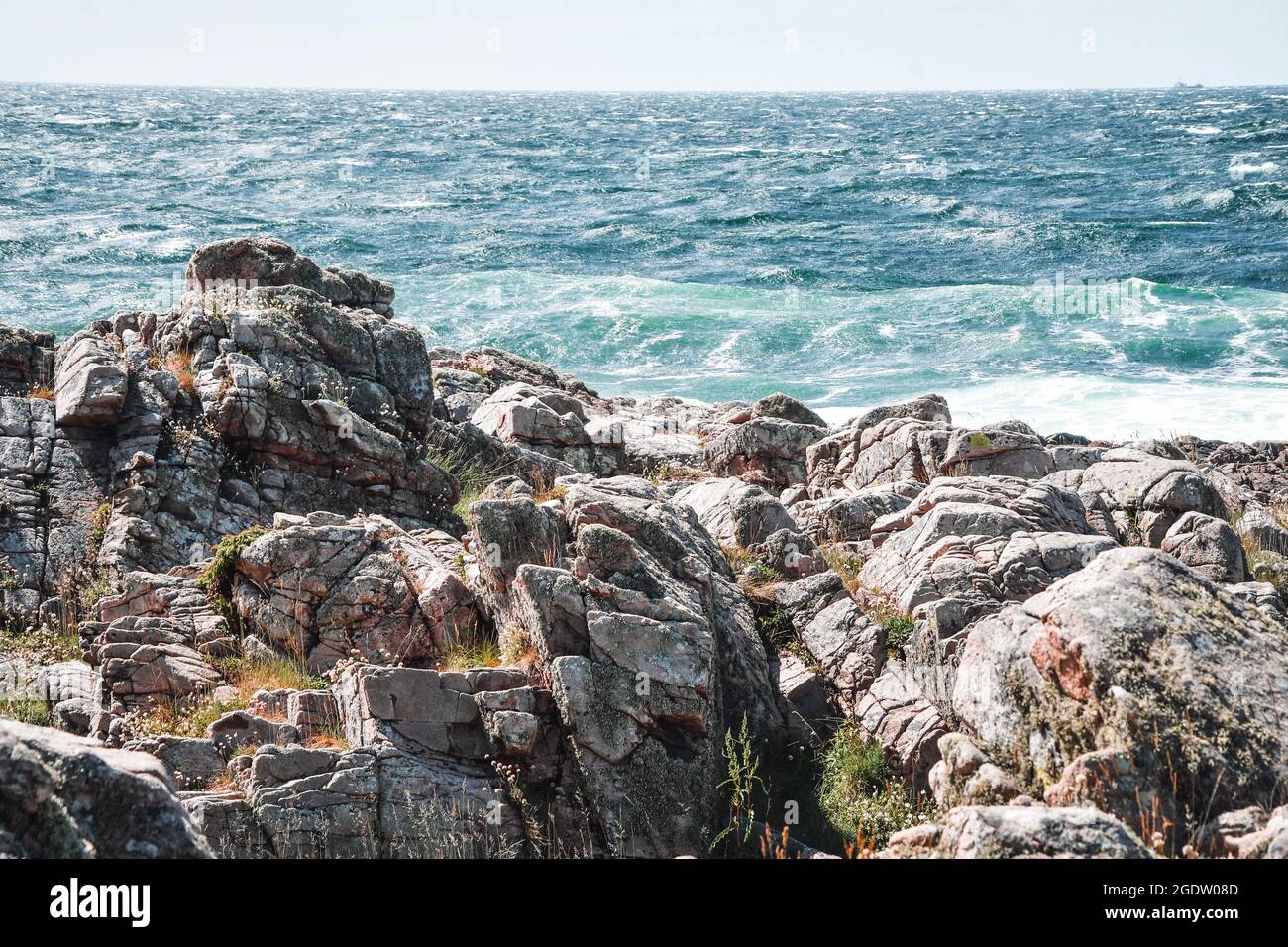 Landscape photo of seaside, ocean, sea and cliff Stock Photo - Alamy