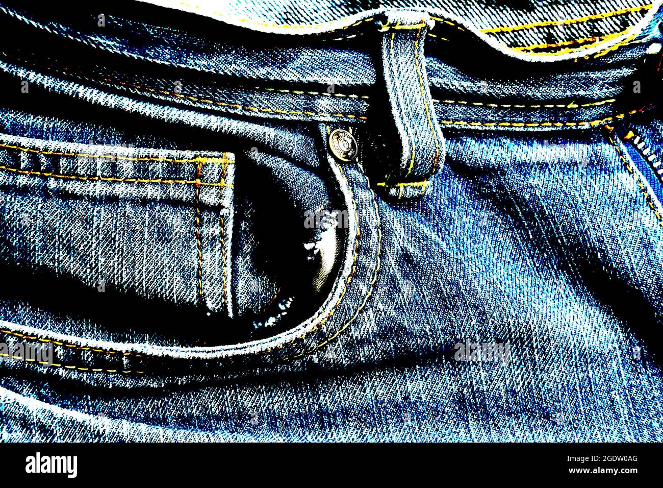 Very used jeans hi-res stock photography and images - Alamy