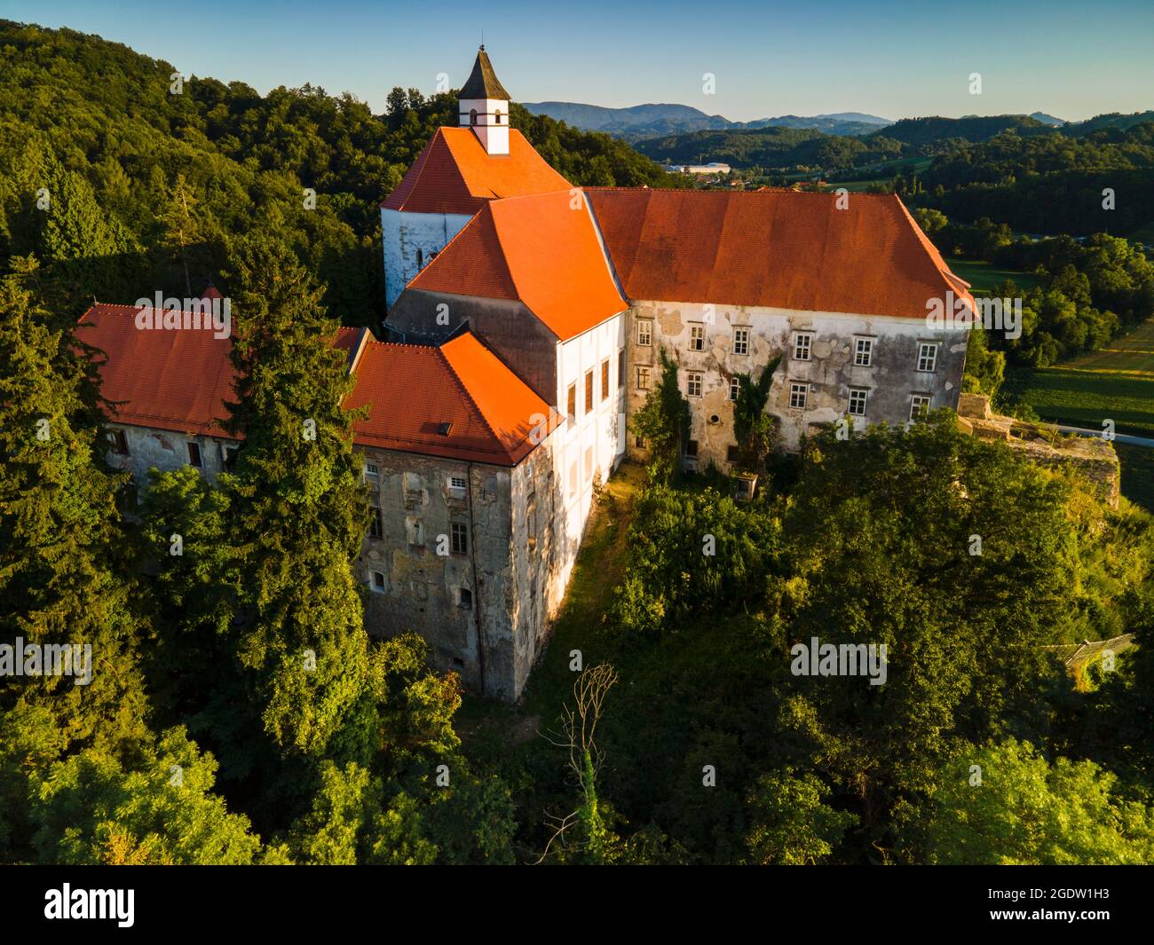 Medieval Borl Castle in Slovenia. Gestapo Prison During the World War ...