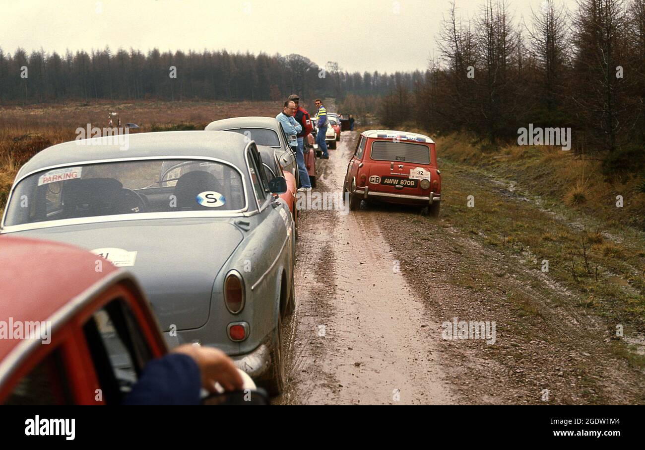 RAC International Historic Rally of Great Britain 1991 Stock Photo - Alamy
