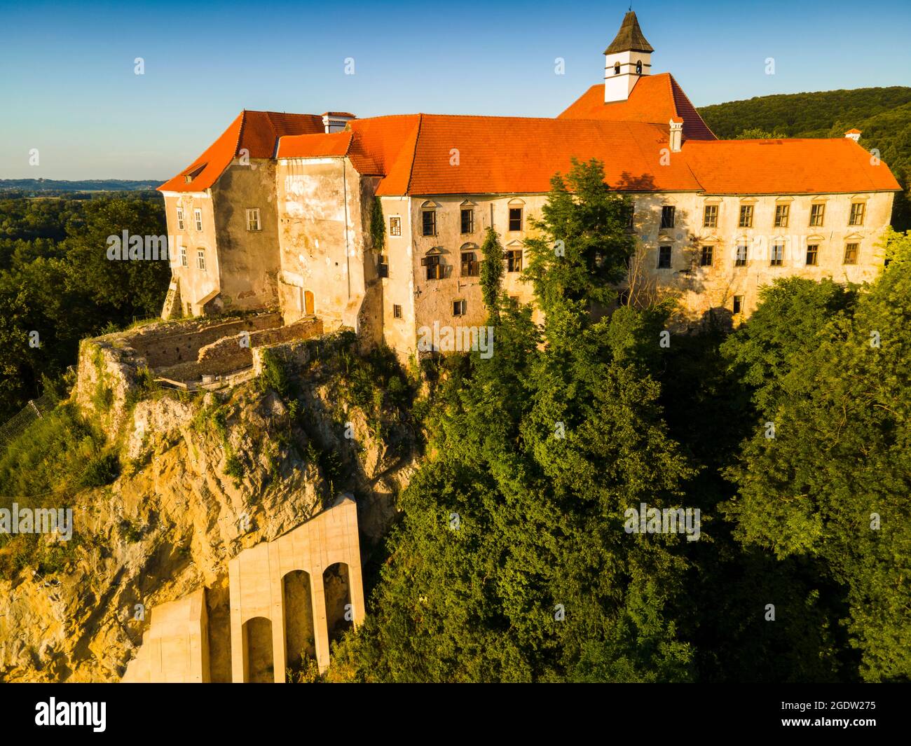 Medieval Borl Castle in Slovenia. Gestapo Prison During the World War ...