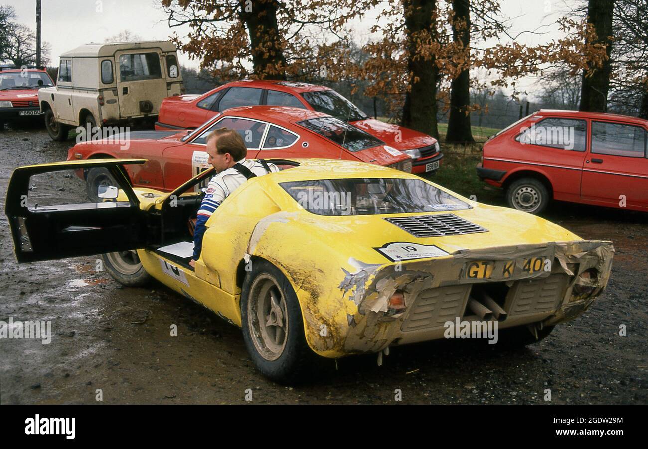 RAC International Historic Rally of Great Britain 1991 Stock Photo - Alamy