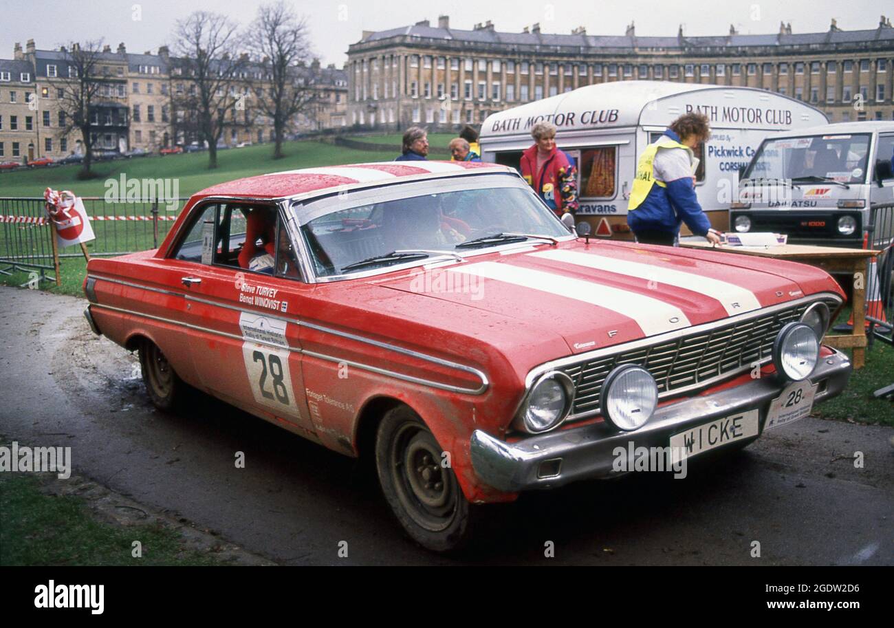 RAC International Historic Rally of Great Britain 1991 Stock Photo - Alamy
