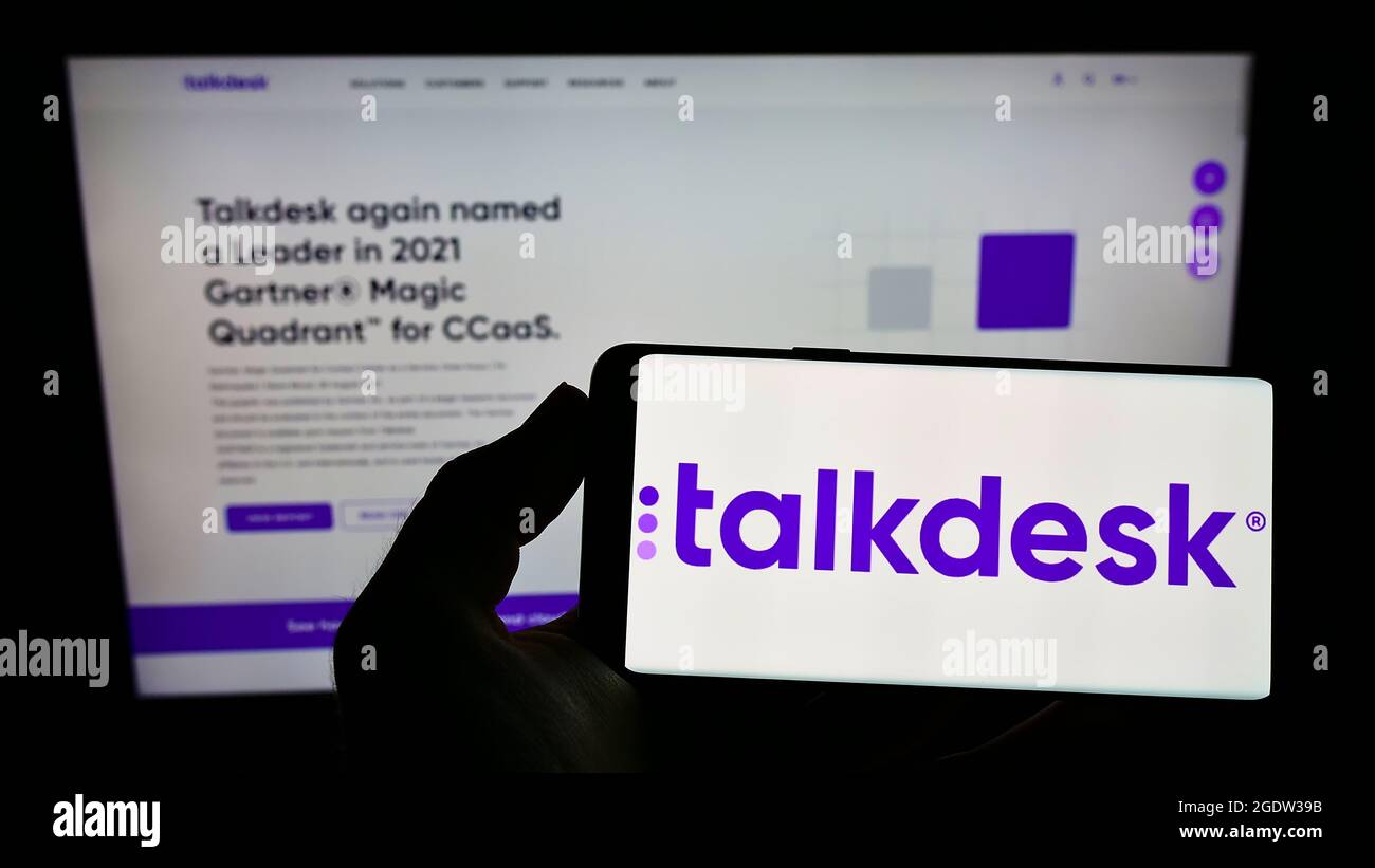 Talkdesk logo hi-res stock photography and images - Alamy