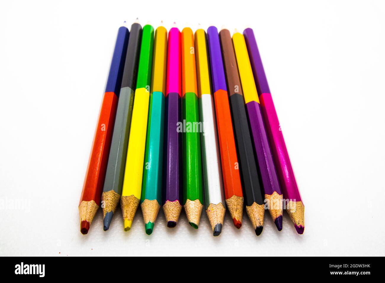 A bunch of colorful pencils Stock Photo - Alamy