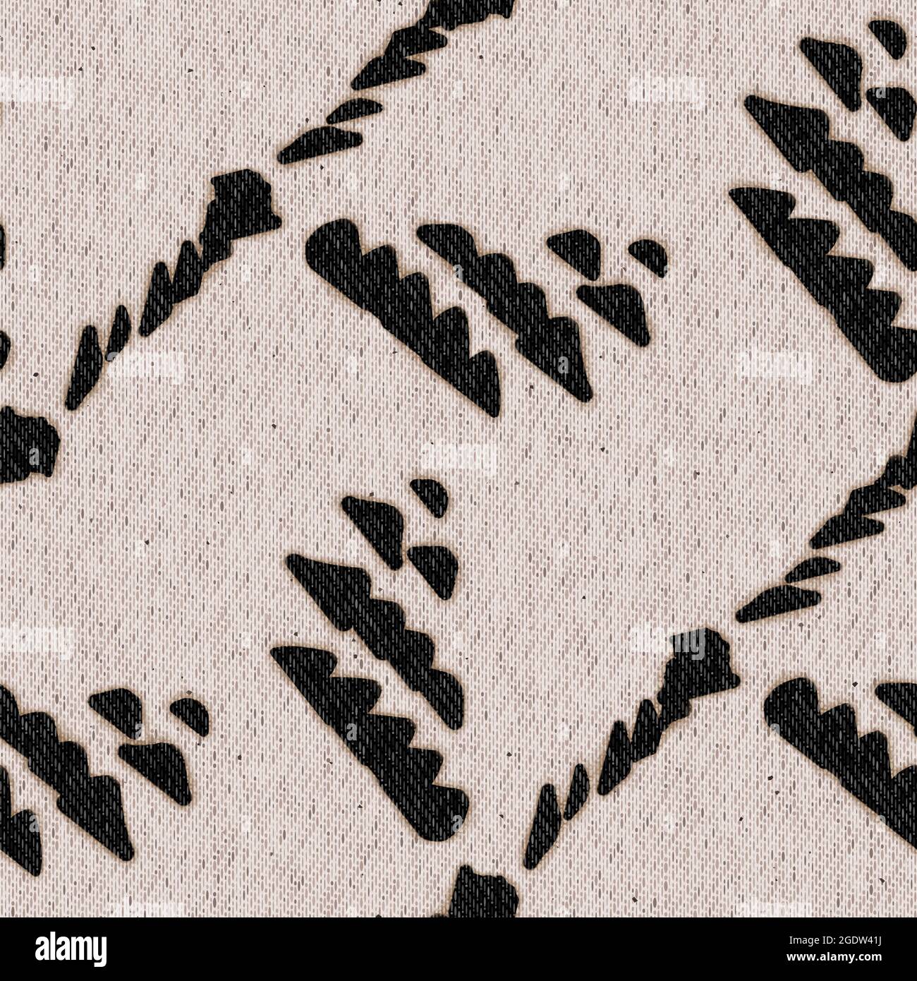 Seamless tan neutral colored denim pattern design for print Stock Photo ...