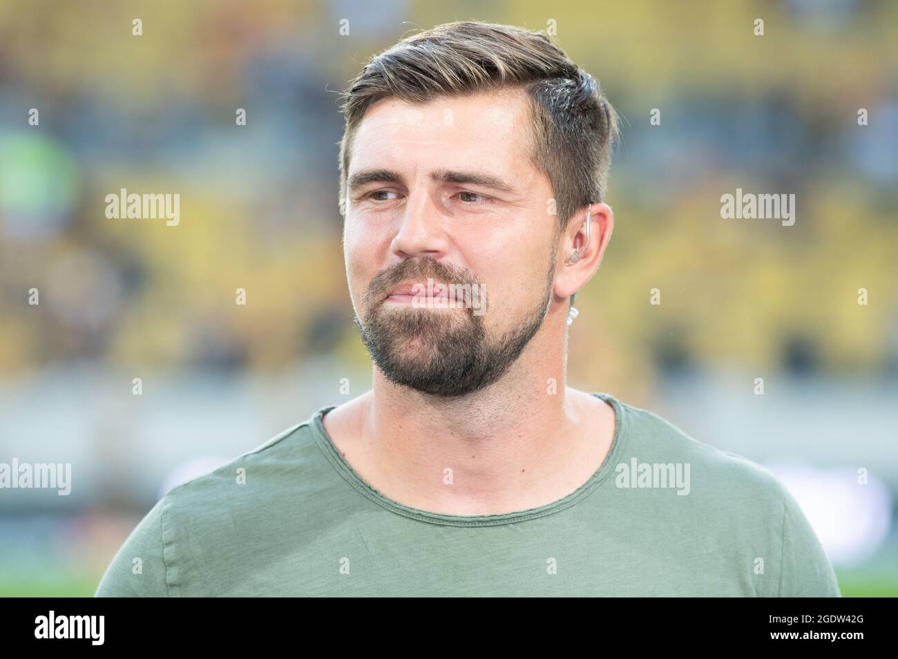 14 August 2021, Saxony, Dresden: Football: 2nd Bundesliga, SG Dynamo ...