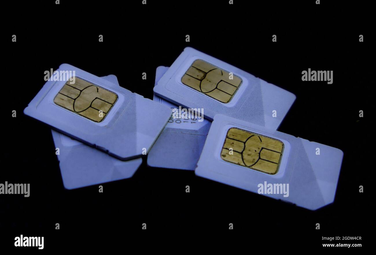 Old sim card hi-res stock photography and images - Alamy