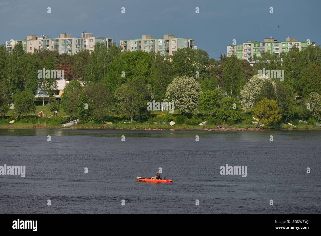 Man canoeing hi-res stock photography and images - Alamy