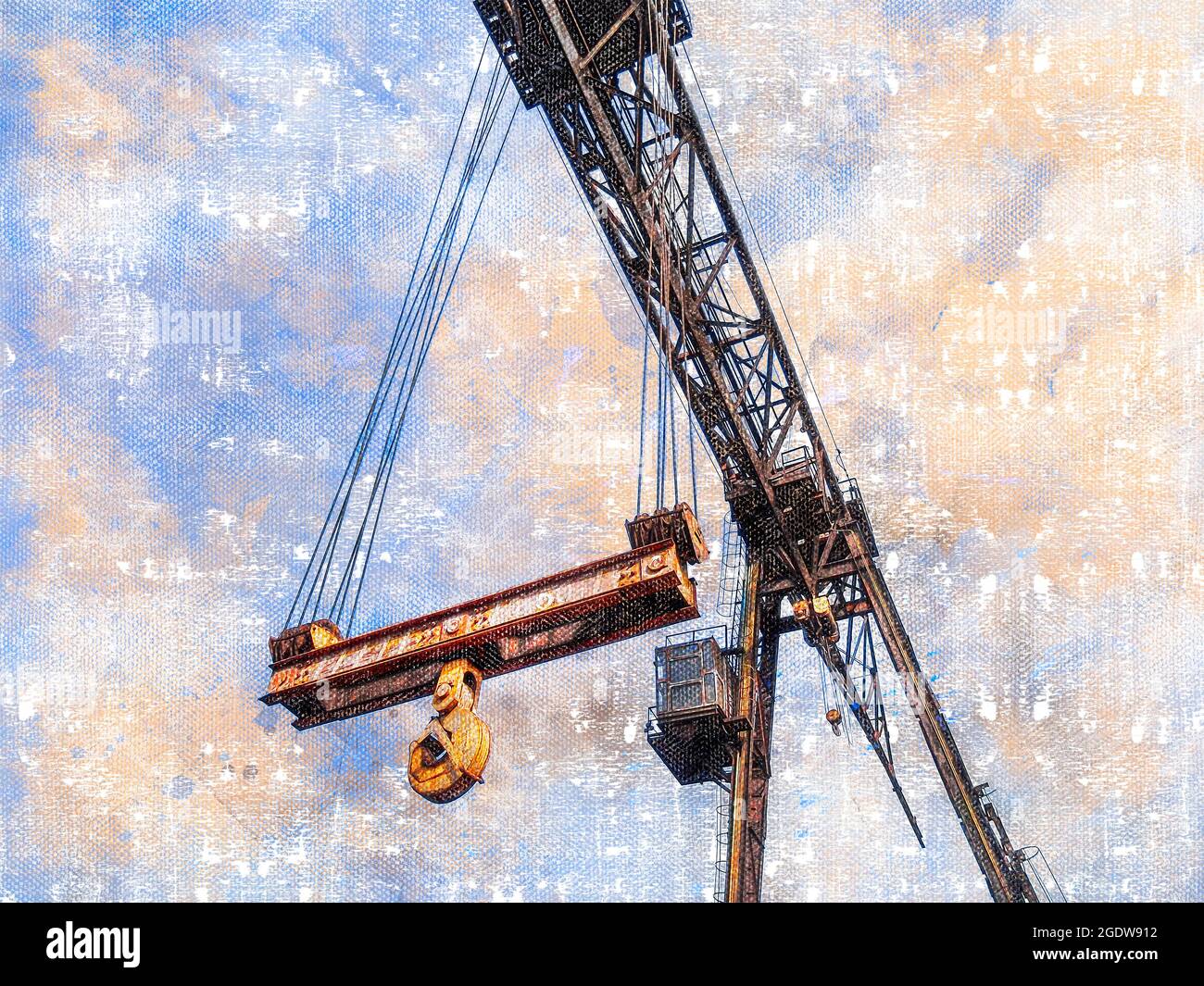 50 ton crane hi-res stock photography and images - Alamy