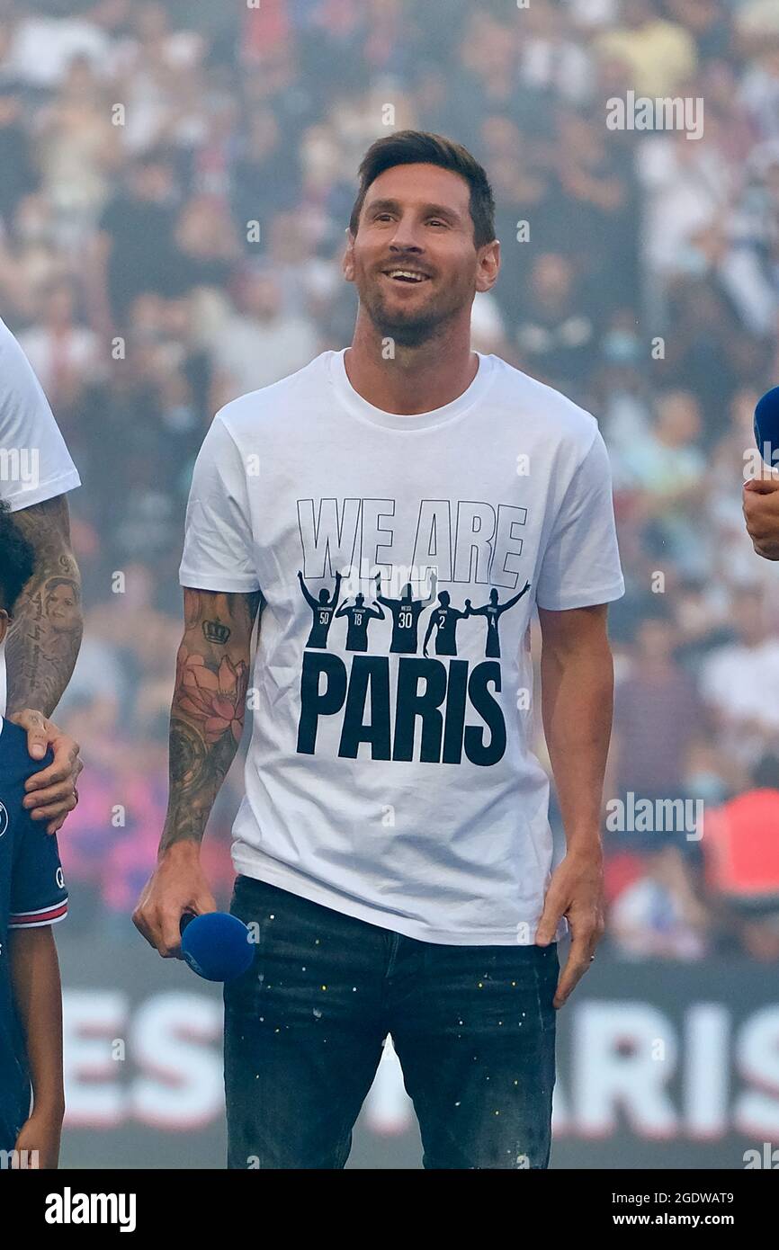 August 15, 2021, Paris, France: Public presentation of the new players ...