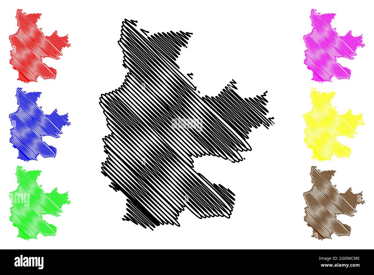 Cottbus city (Federal Republic of Germany, Urban district, State of ...