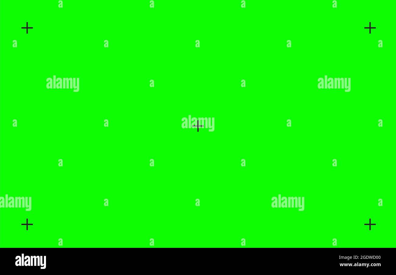 Green screen background. VFX motion tracking markers. Screen backdrop ...