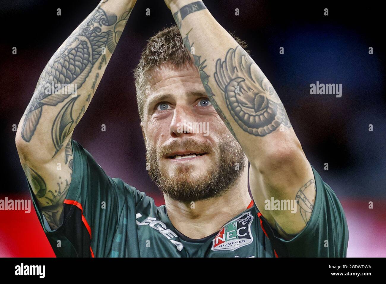 AMSTERDAM, 14-08-2021, JohanCruyff Arena, Dutch Football Eredivisie ...