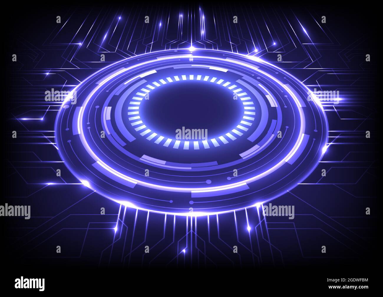 Futuristic Sci-Fi glowing HUD circle. Data engineering. Abstract ... Futuristic Sci-Fi glowing HUD circle. Data engineering. Abstract ...