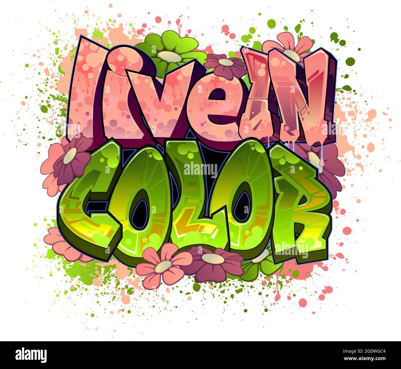 They live in Stock Vector Images - Alamy