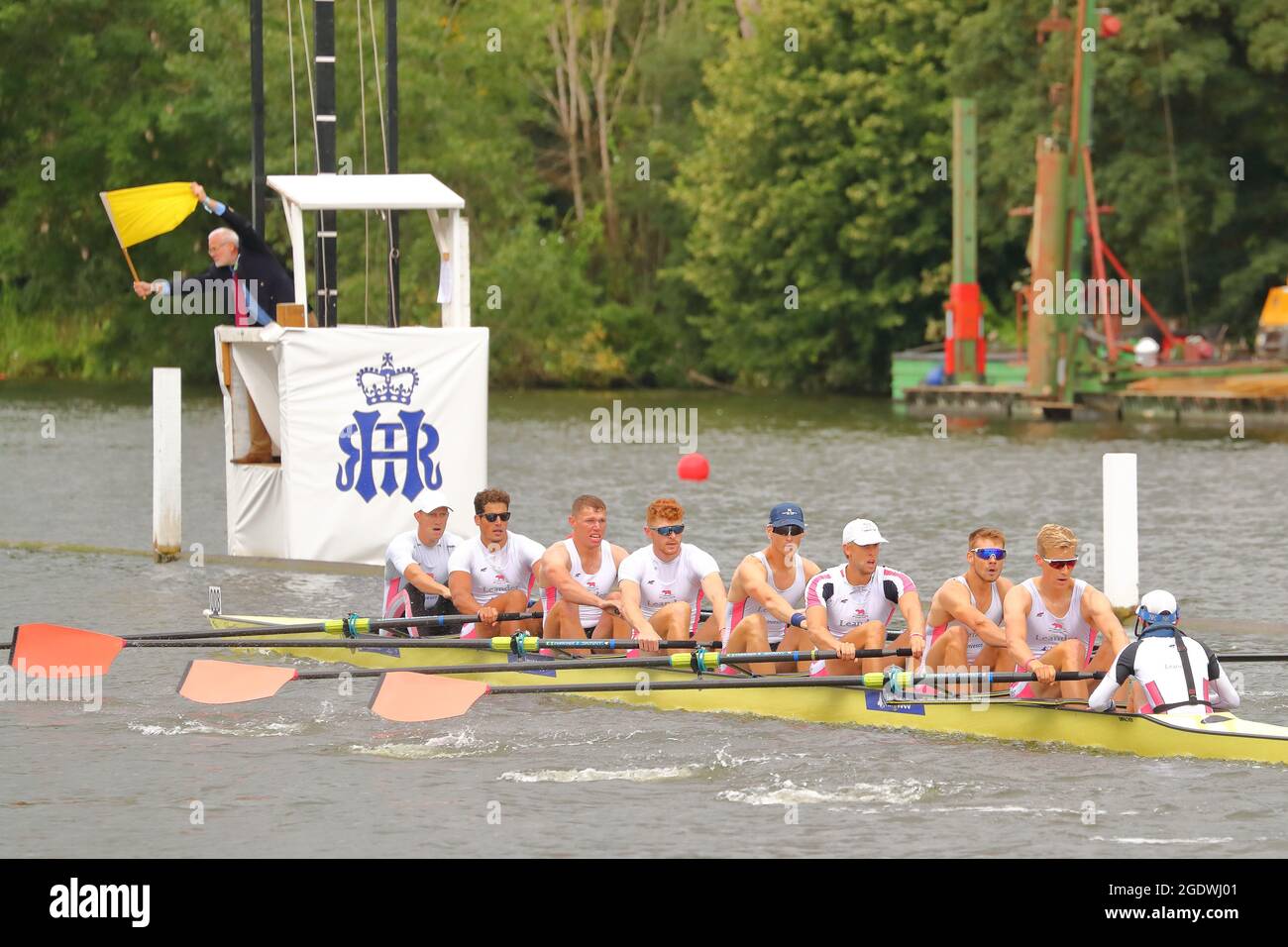 The Leander Club Men's Eight on the third day of the Henley Royal ...