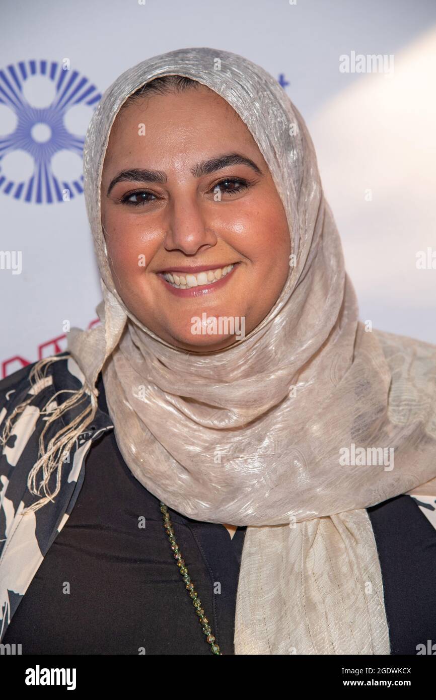 New York, United States. 14th Aug, 2021. Iman Zawahry attends the ...
