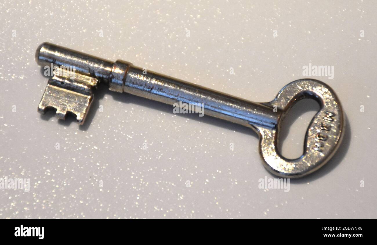 Old skeleton key from the historic medieval ages Stock Photo - Alamy