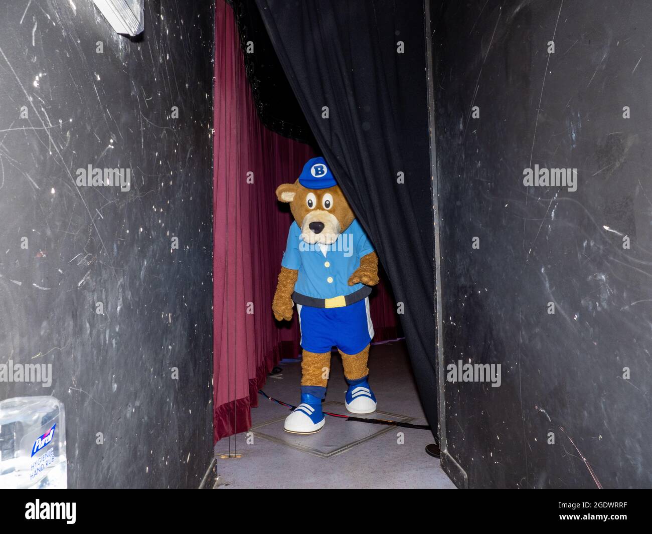 Barnaby Bear, part of the Haven Seaside Squad Stock Photo - Alamy