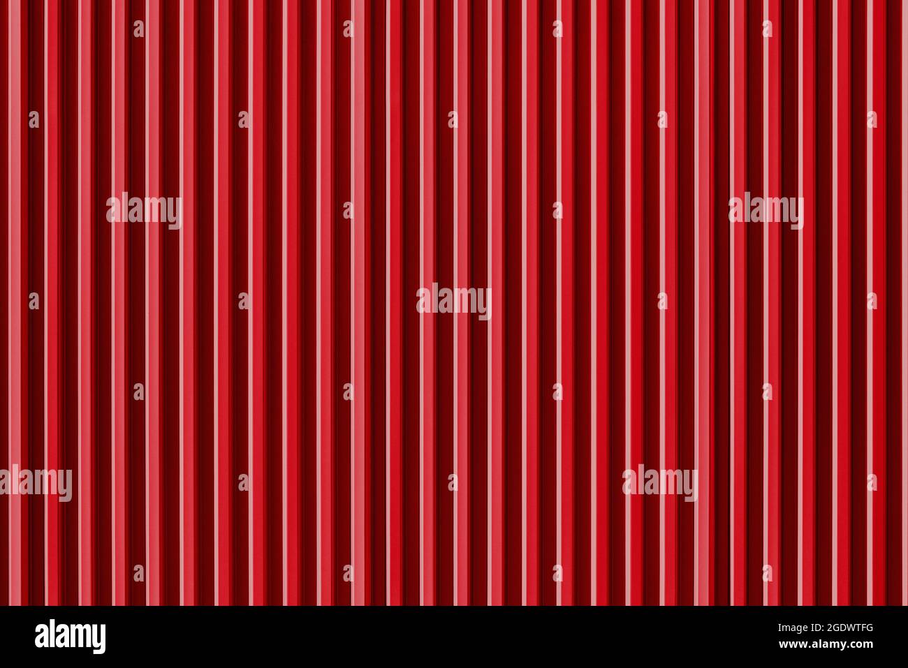 Red corrugated metal fence background Stock Photo - Alamy