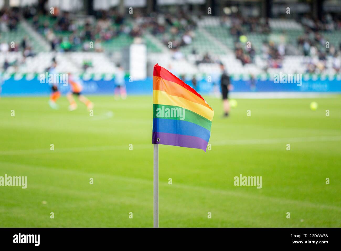 Corner flags hi-res stock photography and images - Alamy