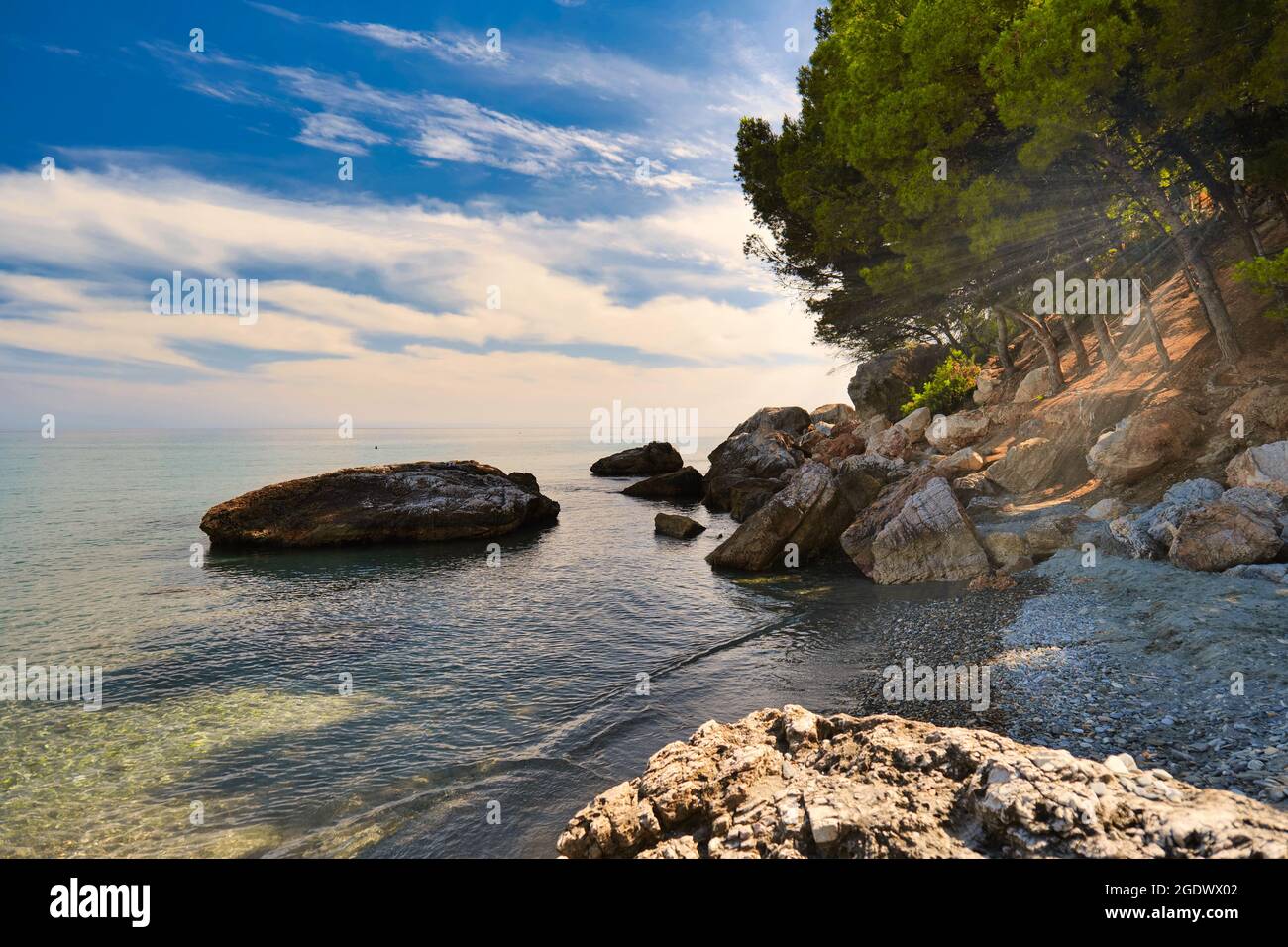 Scenic view coast nice hi-res stock photography and images - Alamy