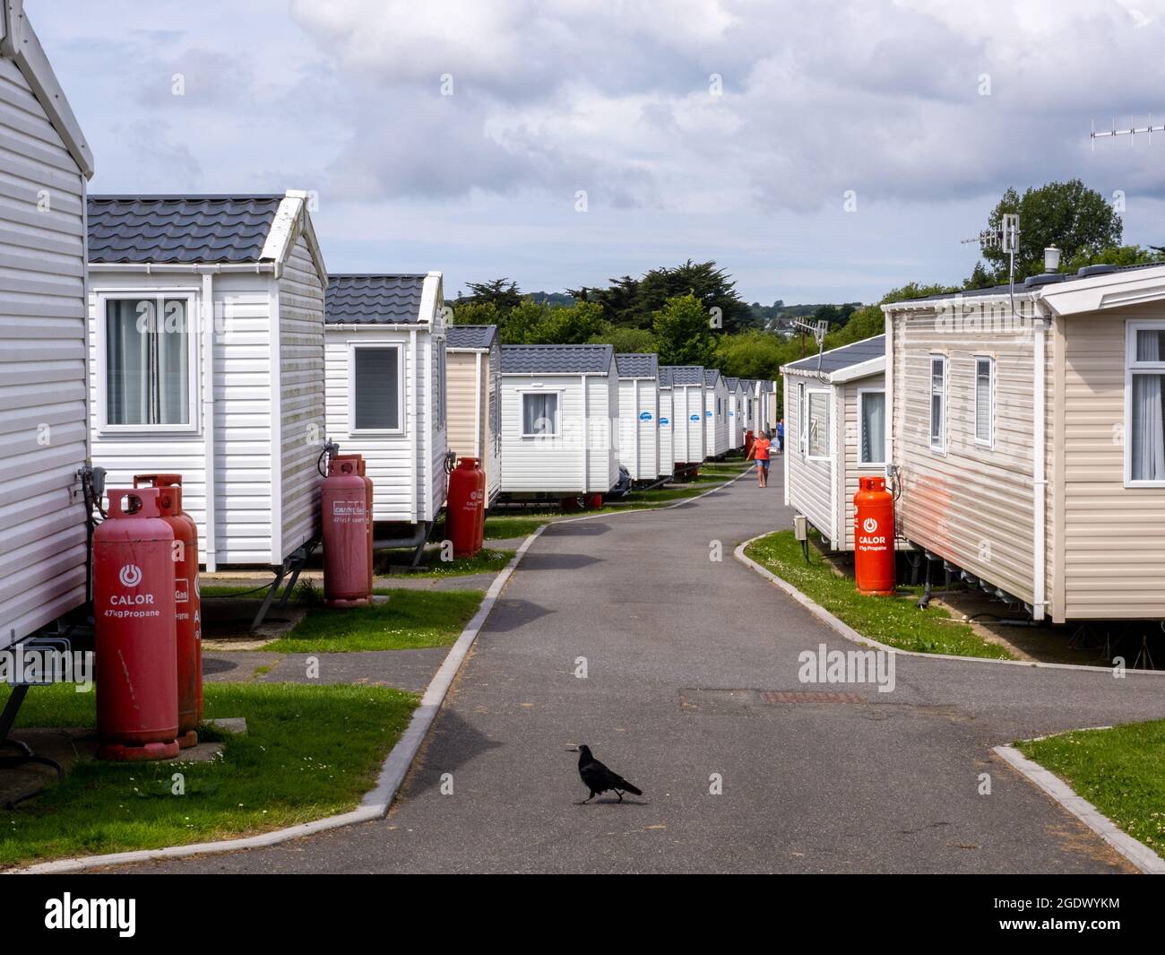 Weymouth bay holiday park dorset hi-res stock photography and images - Alamy