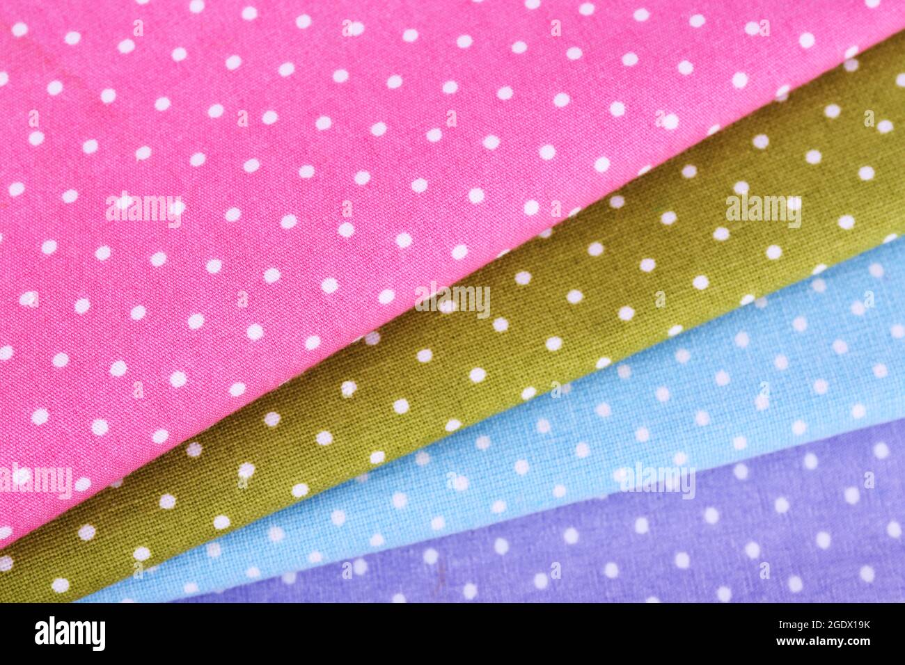 Colorful napkins close-up background Stock Photo - Alamy