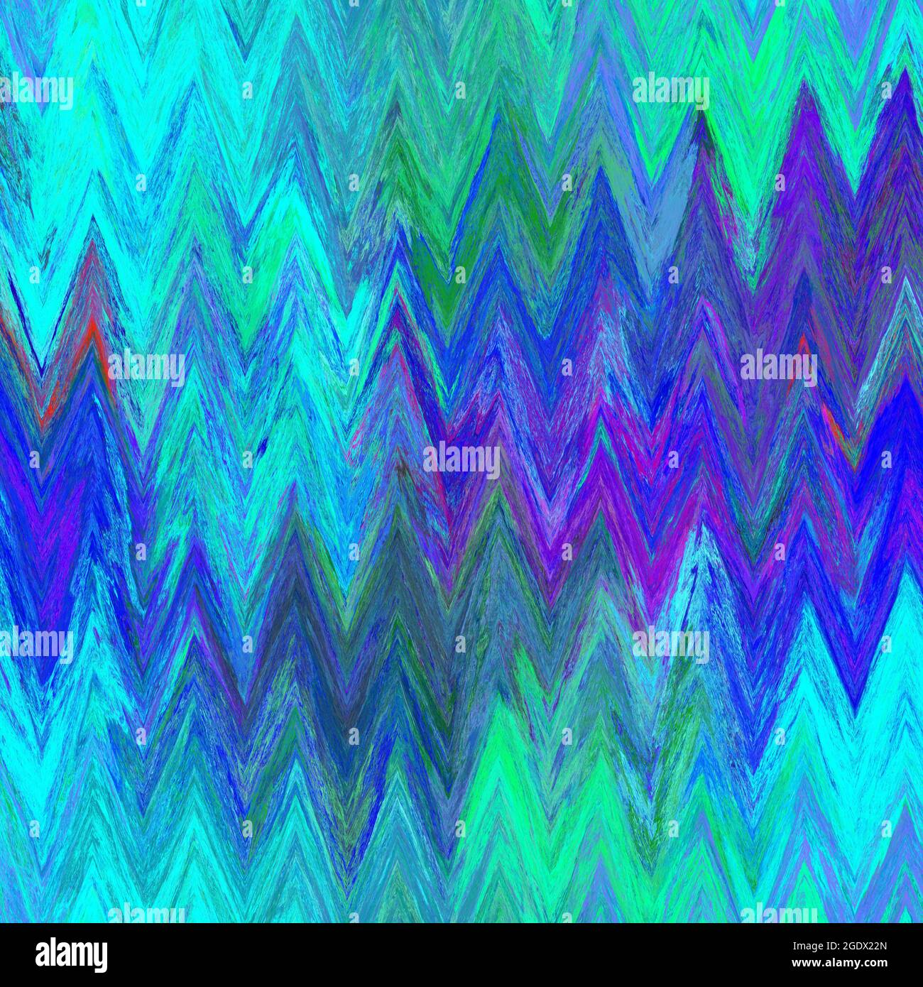 Seamless abstract painted brushed chevron texture. Rainbow bright ...