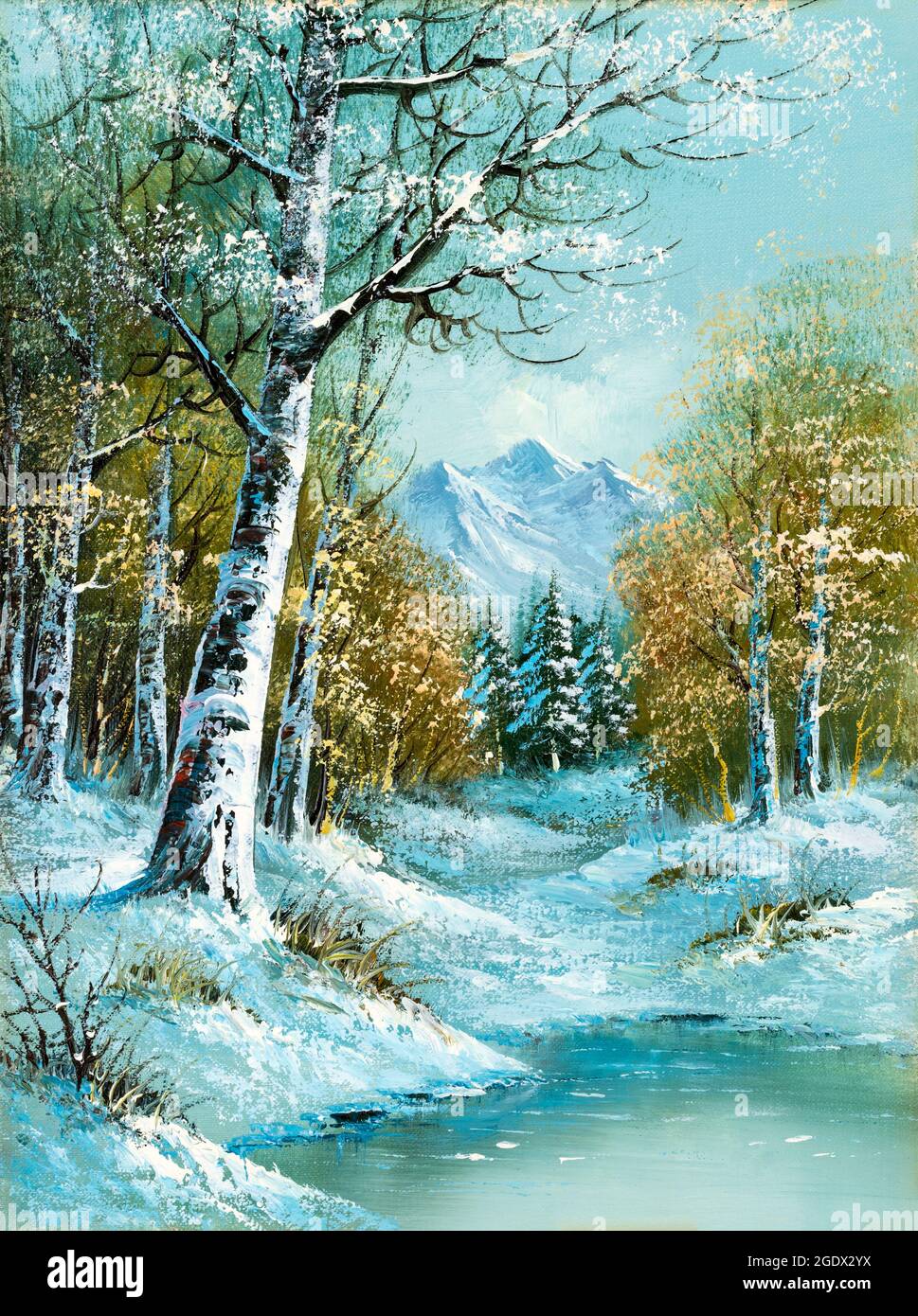 Beautiful Scenery Oil Paintings