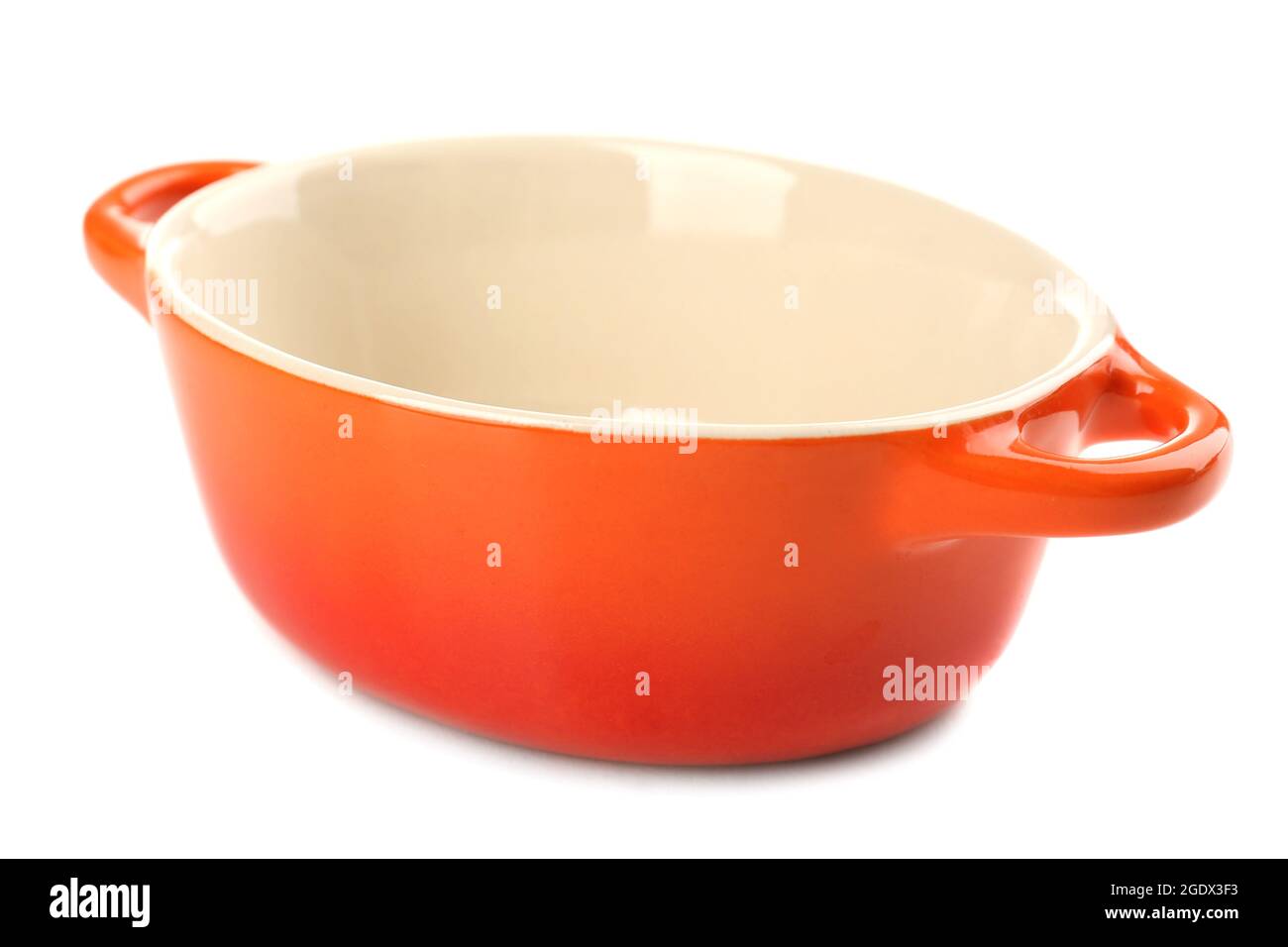 Ceramic pot. soup tureen isolated on white Stock Photo - Alamy