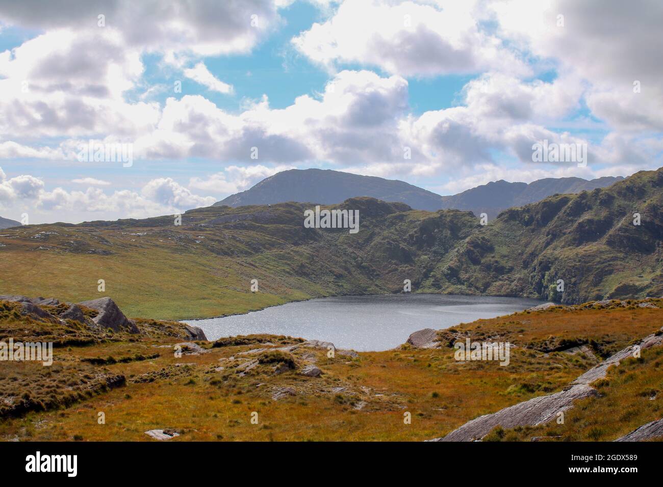 Barley Lake Glengariff Stock Photo - Alamy