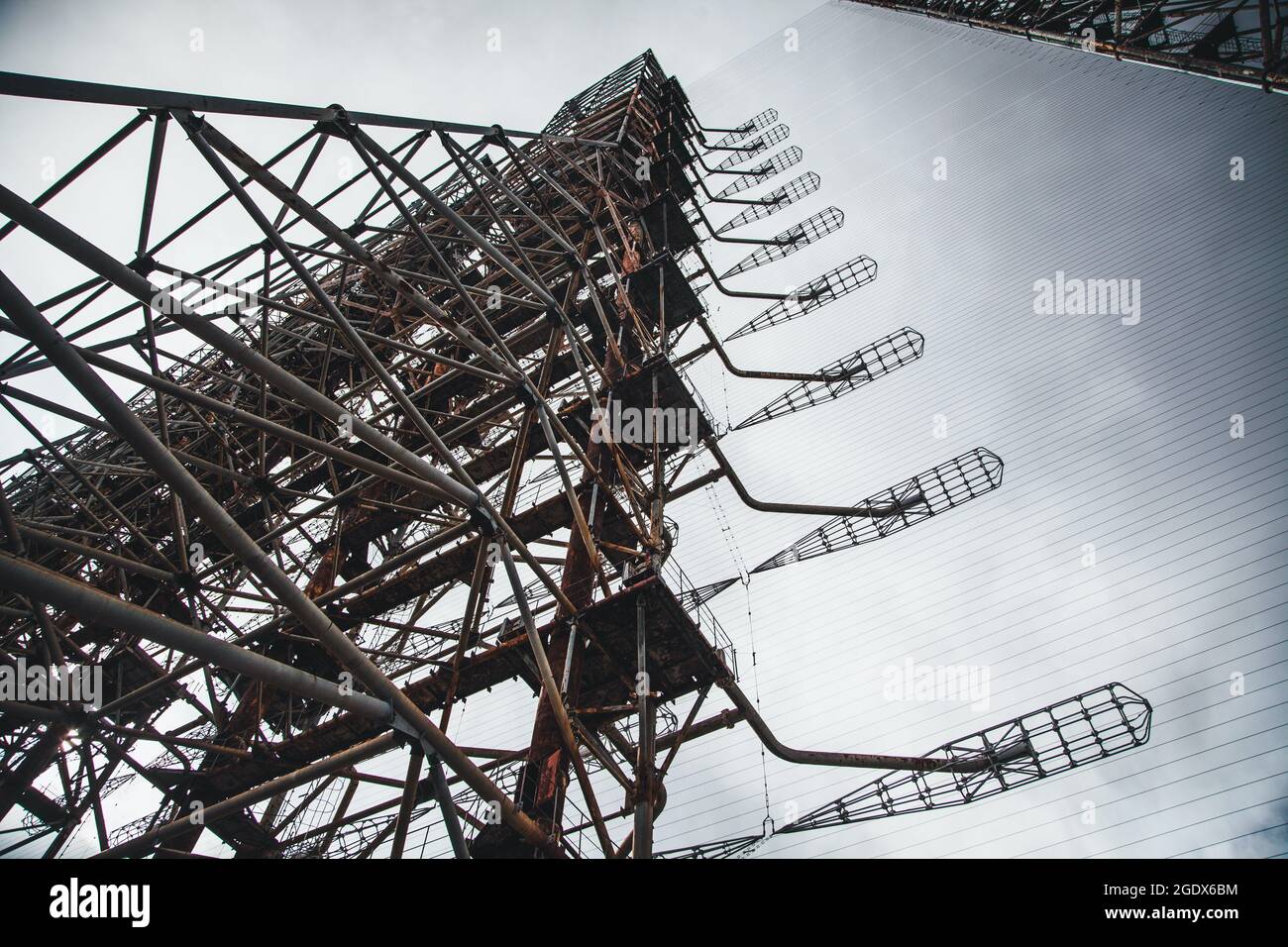 Duga Radar from the Chernobyl Exclusion Zone Stock Photo - Alamy