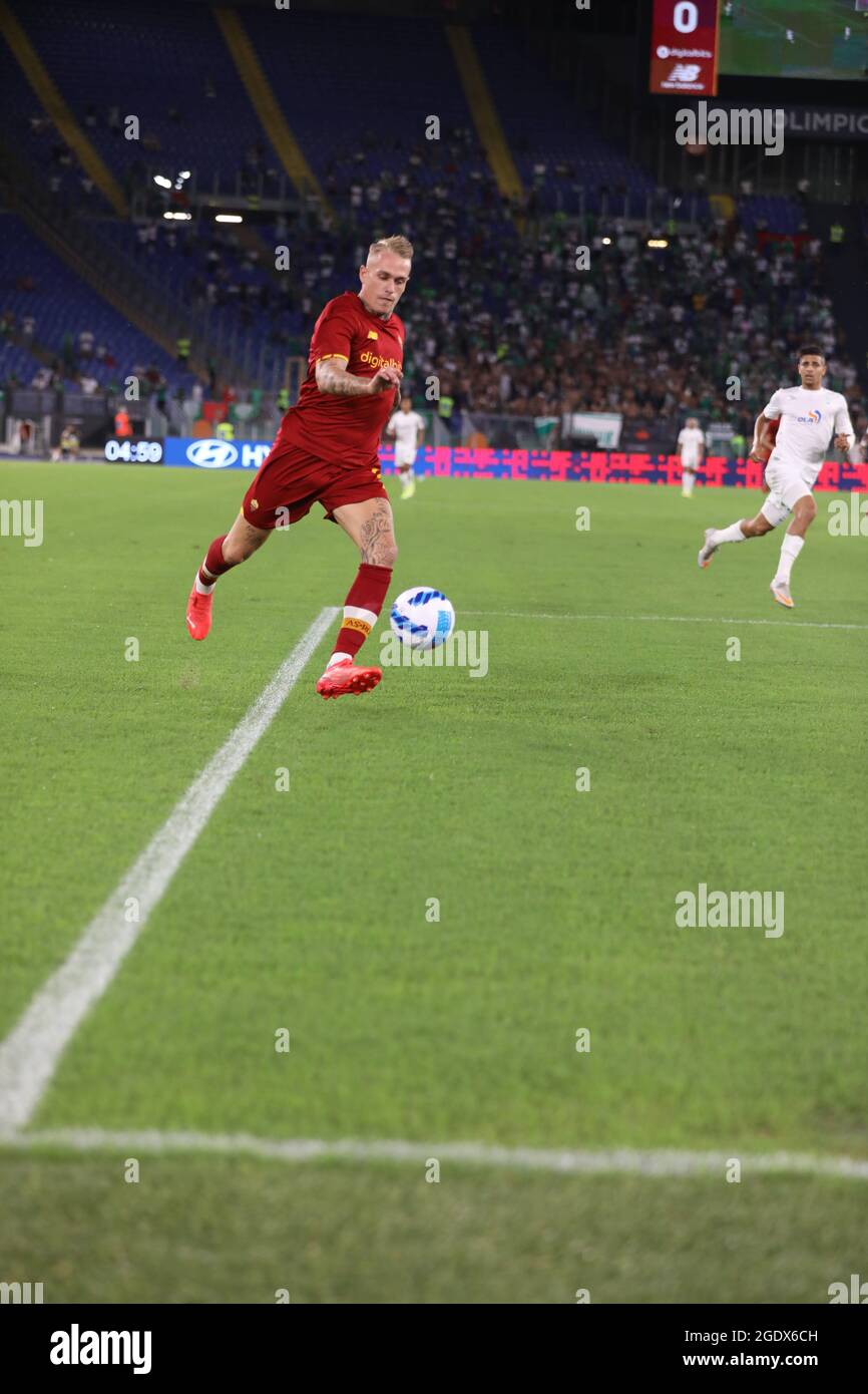 Rick Karsdorp during the friendly match between AS Roma vs Raja ...