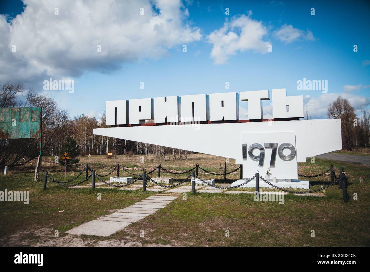 Views from around the Chernobyl Exclusion Zone Stock Photo - Alamy