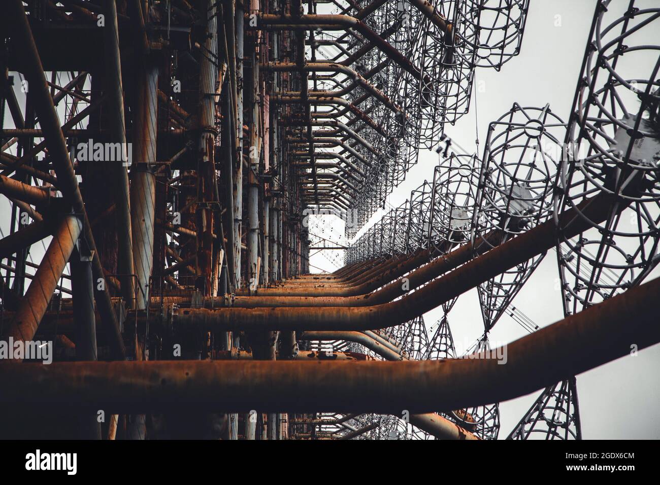 Duga Radar from the Chernobyl Exclusion Zone Stock Photo - Alamy