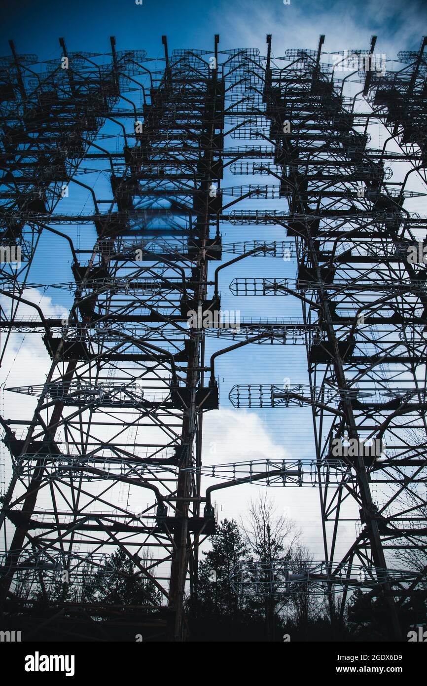 Duga Radar from the Chernobyl Exclusion Zone Stock Photo - Alamy