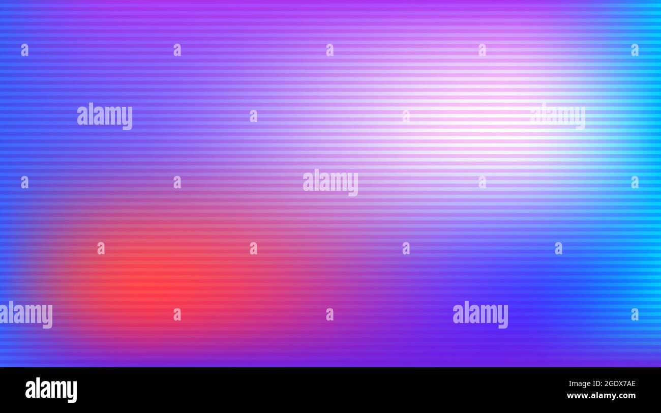 Abstract striped lined horizontal glowing background. Scan screen ...
