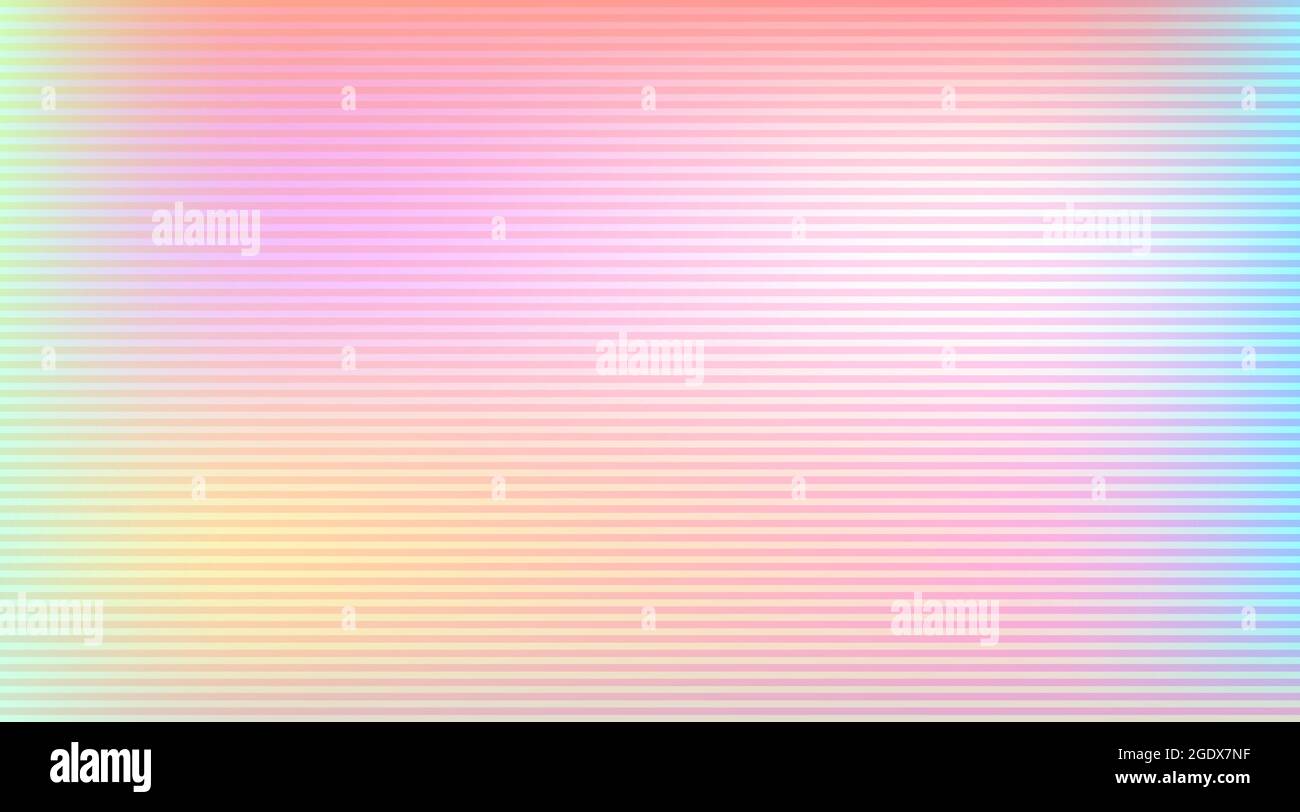 Abstract striped lined horizontal glowing background. Scan screen ...