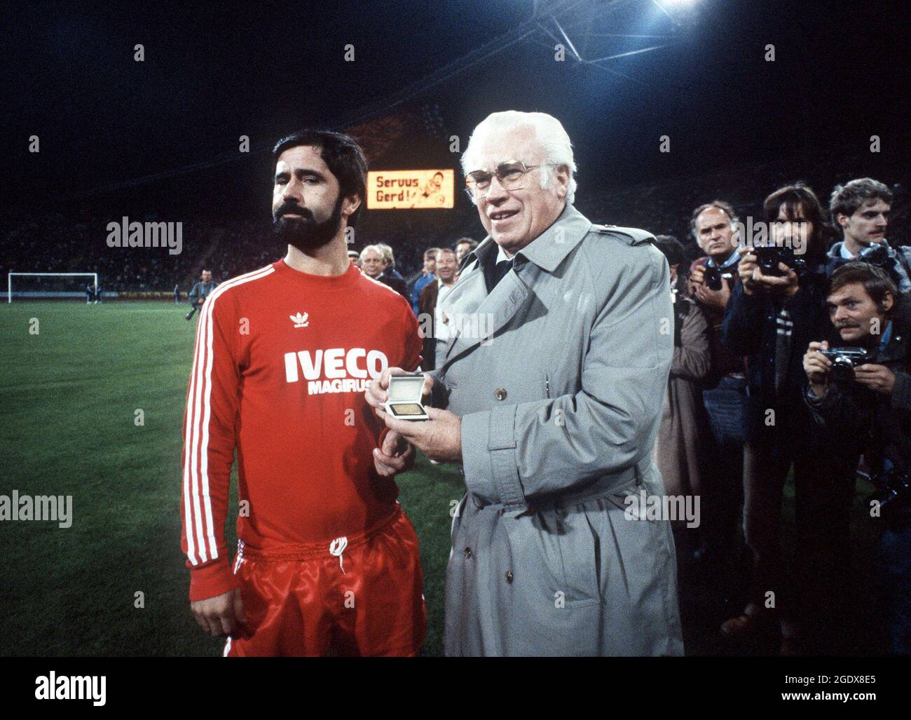 Football legend Gerd MUELLER died at the age of 75. Archive photo; Gerd ...
