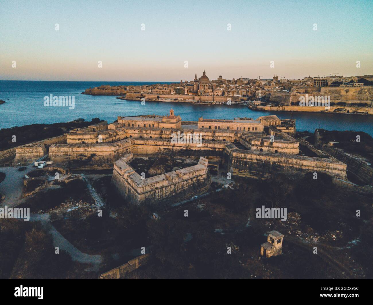 Fort Manoel in the Maltese Capital of Valletta Stock Photo - Alamy