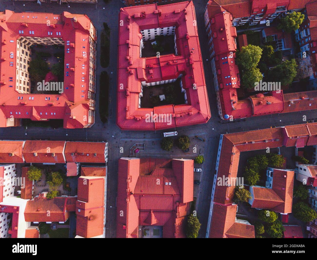 Aerial Views over the Swedish city of Gothenburg Stock Photo - Alamy